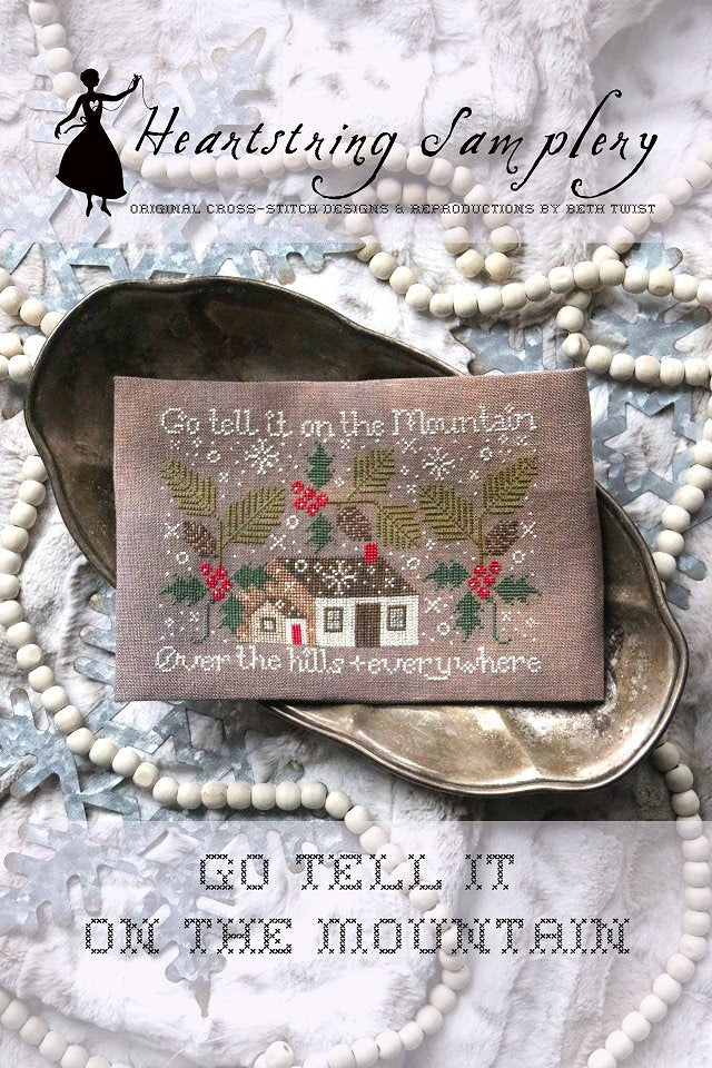 Go Tell It On The Mountain | Heartstring Samplery – TopKnot Stitcher Shop
