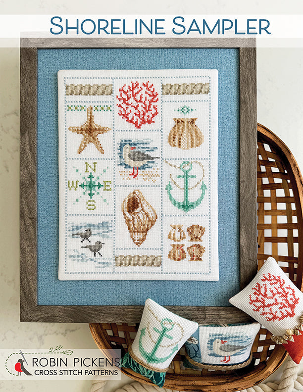 Shoreline Sampler | Robin Pickens – TopKnot Stitcher Shop
