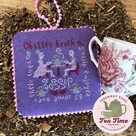 Chatterbroth - Tea Time Palette | Bendy Stitchy – TopKnot Stitcher Shop