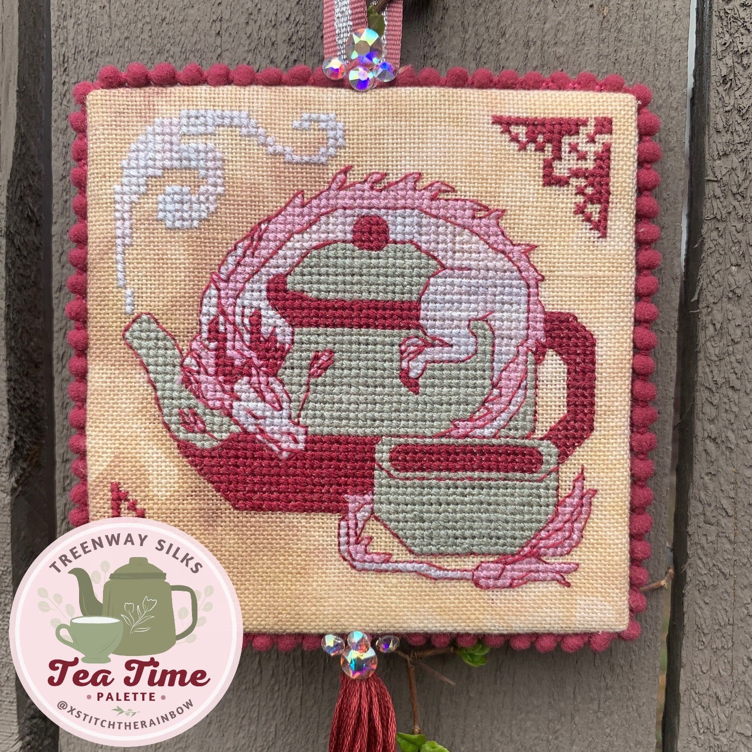 Tea Time Companion - Tea Time Palette | Ingleside Imaginarium – TopKnot Stitcher Shop