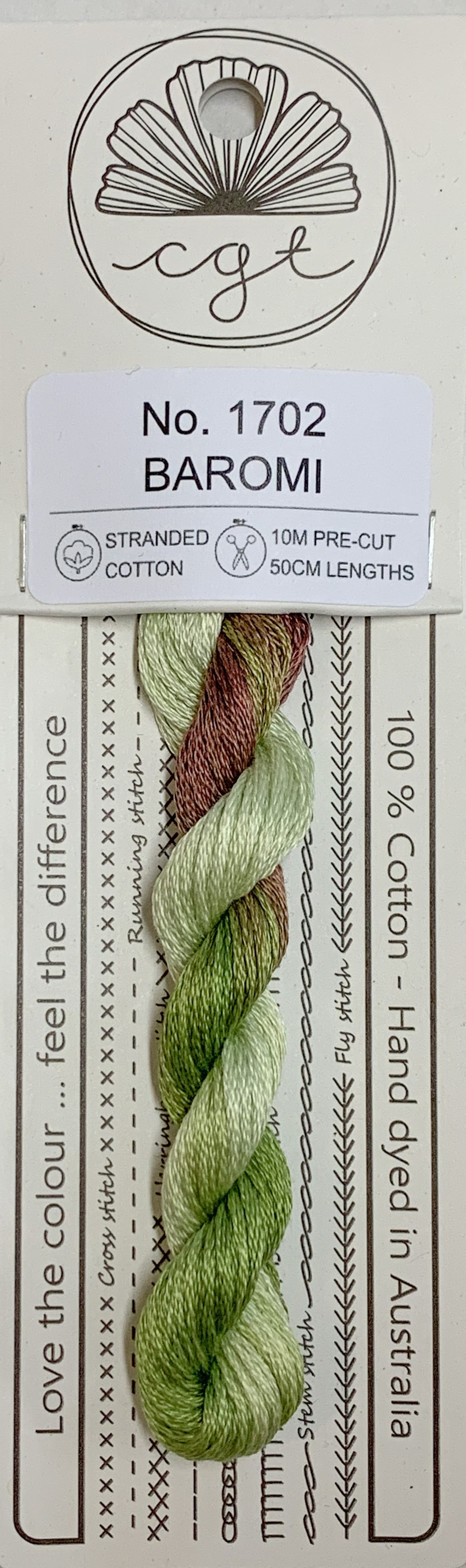 Baromi* | Cottage Garden Threads – TopKnot Stitcher Shop