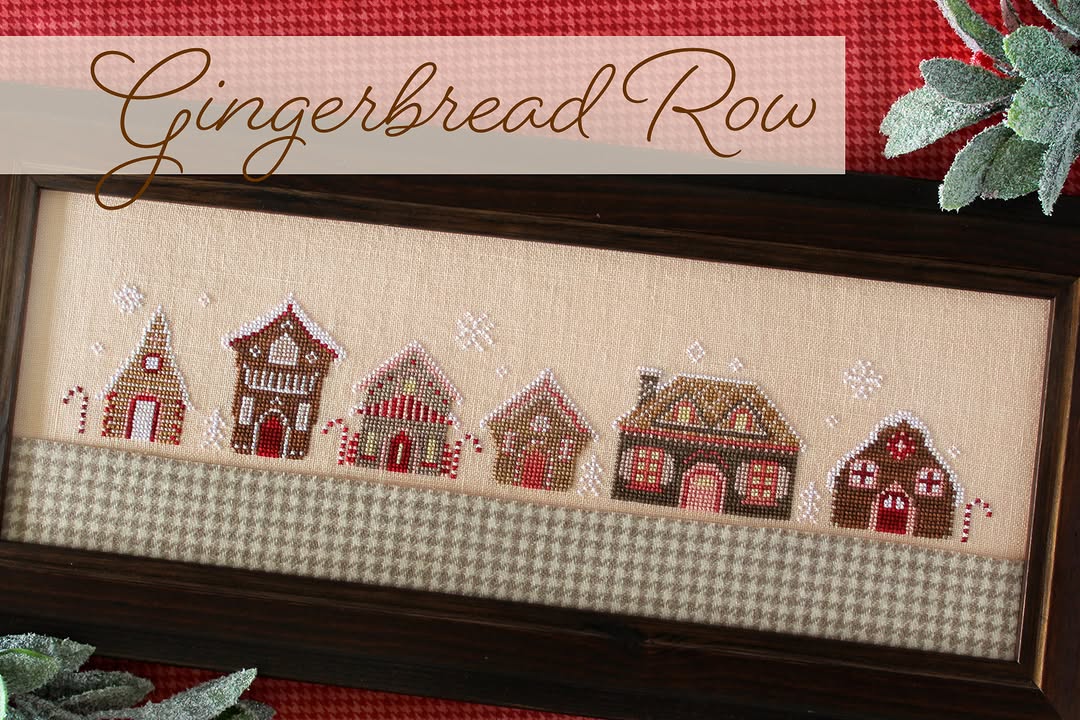 Gingerbread Row | October House Fiber Arts – TopKnot Stitcher Shop