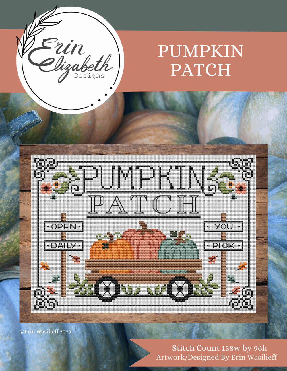 Pumpkin Patch | Erin Elizabeth Designs – TopKnot Stitcher Shop
