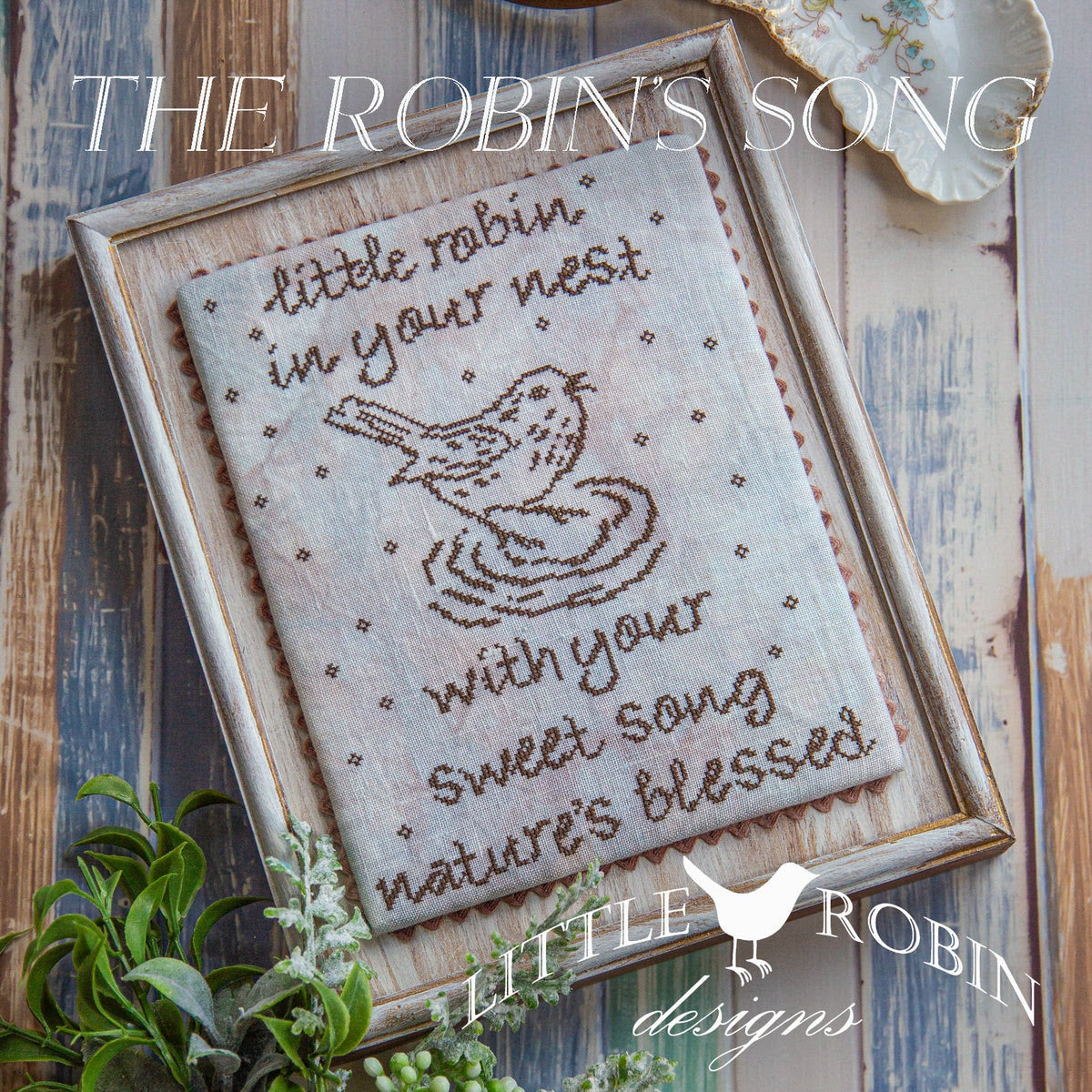 The Robin's Song | Little Robin Designs – TopKnot Stitcher Shop