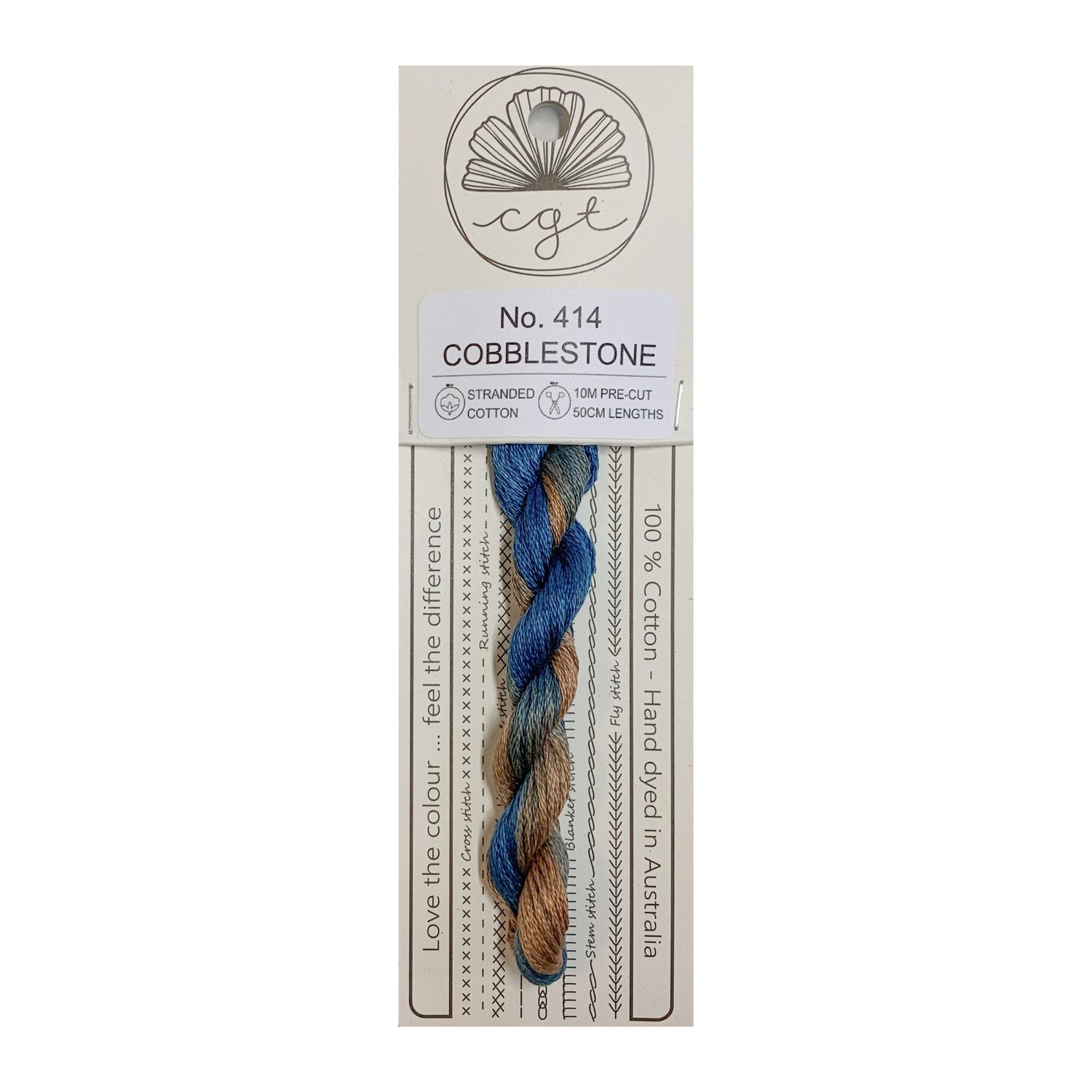 Cobblestone | Cottage Garden Threads* – TopKnot Stitcher Shop